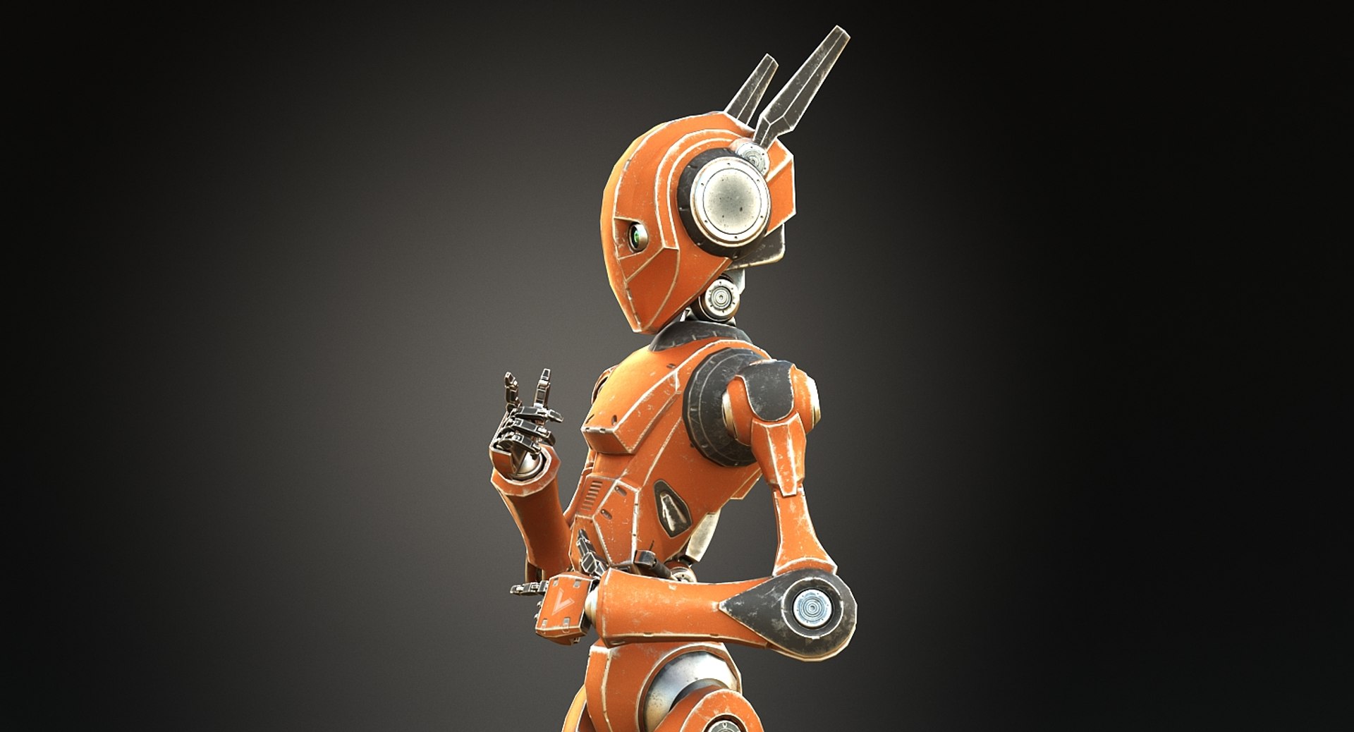 3D Model Worker Bot - TurboSquid 1311892