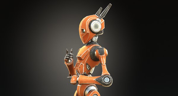 3D model worker bot - TurboSquid 1311892