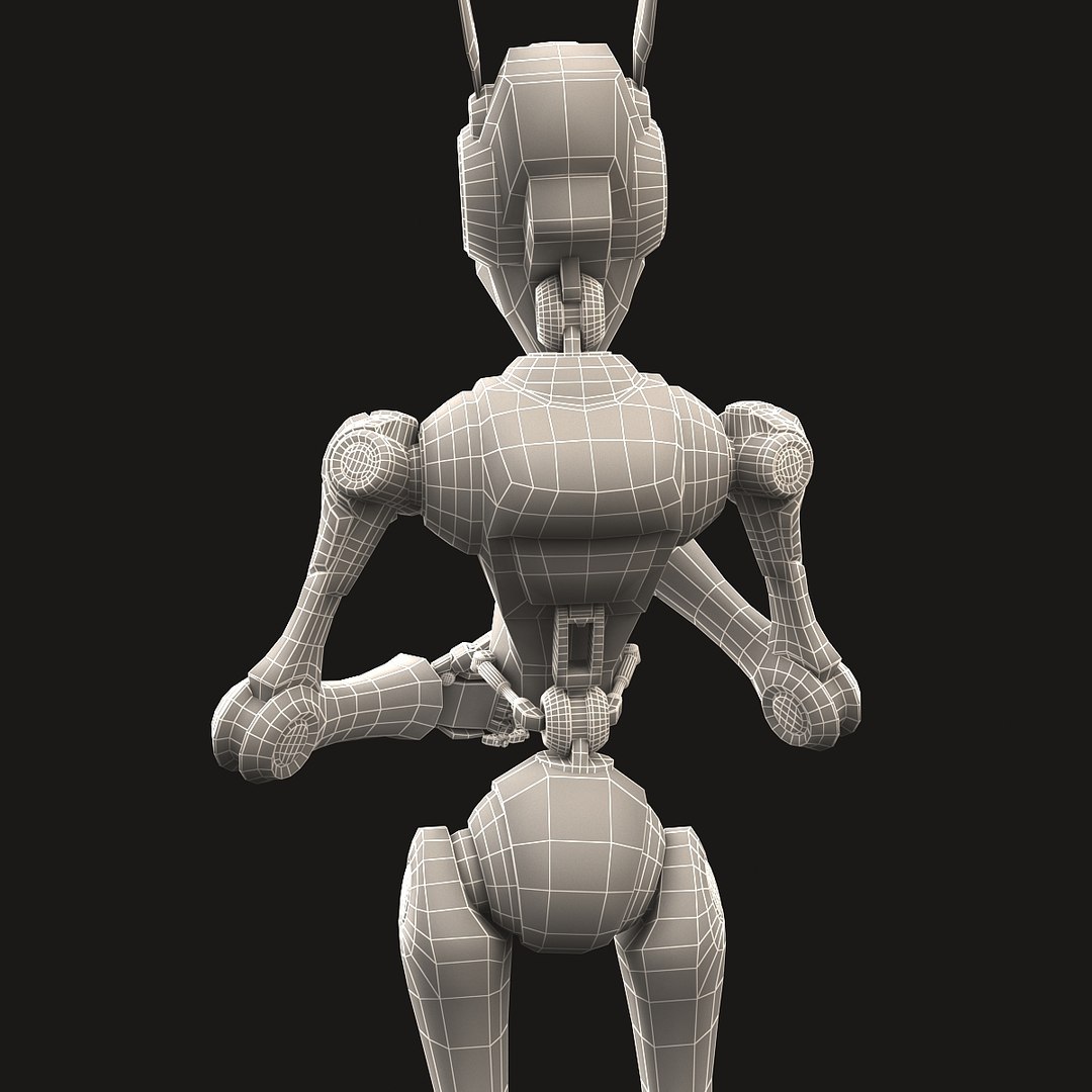 3D Model Worker Bot - TurboSquid 1311892