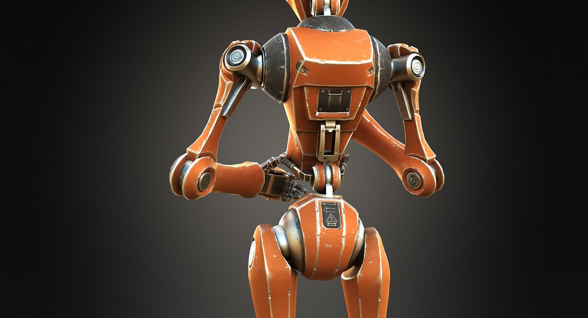 3D Model Worker Bot - TurboSquid 1311892