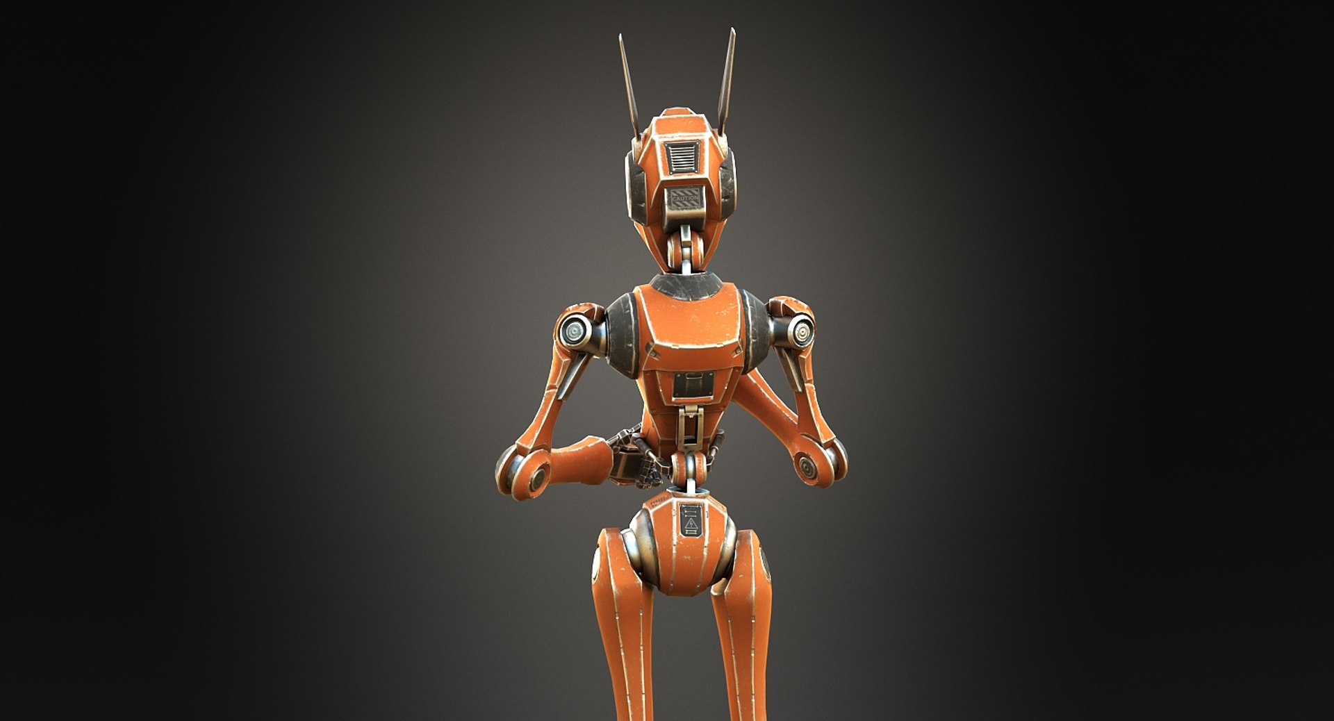 3D Model Worker Bot - TurboSquid 1311892