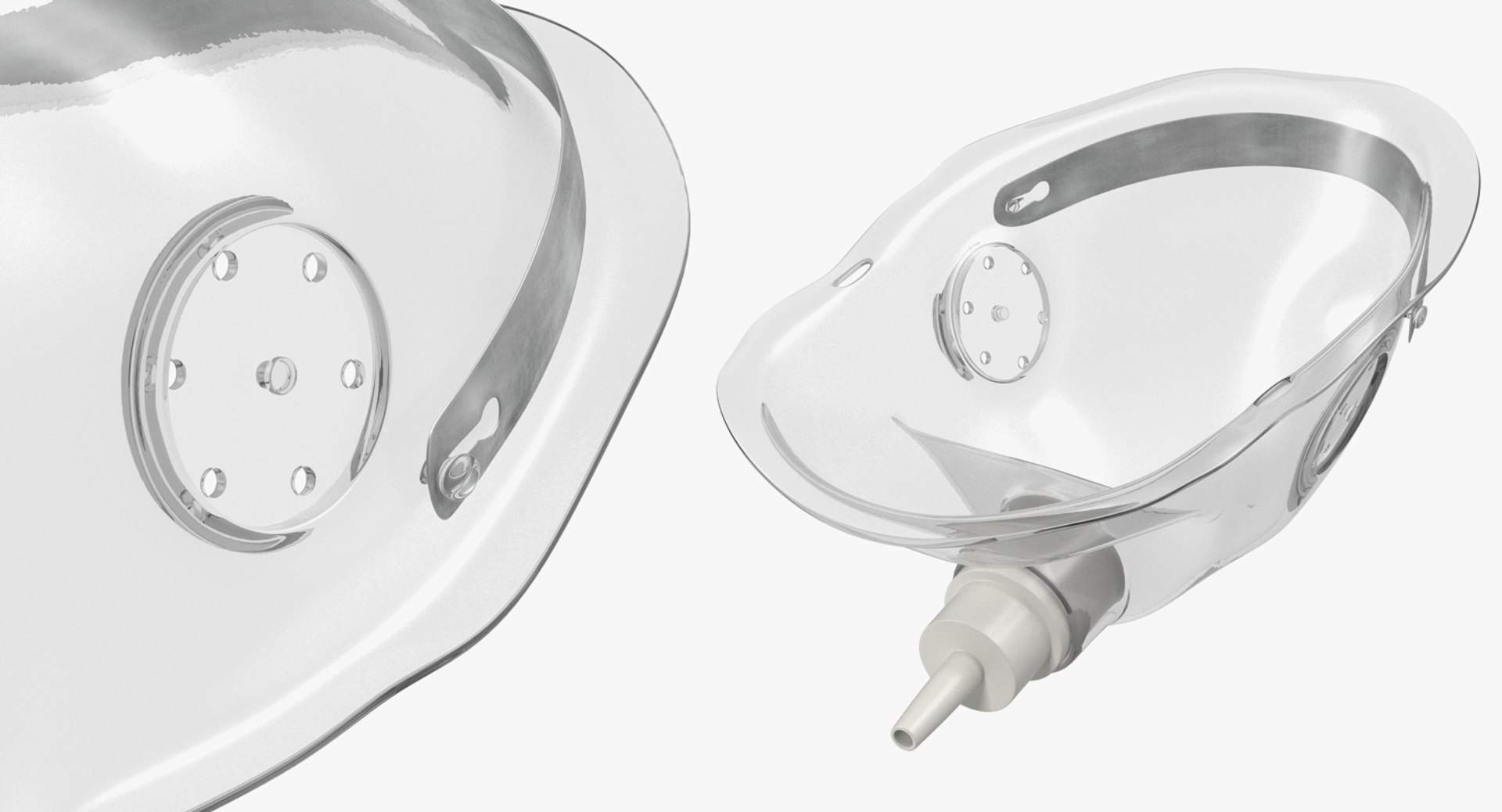 3D Inhaler Oxygen Mask Model - TurboSquid 1287790