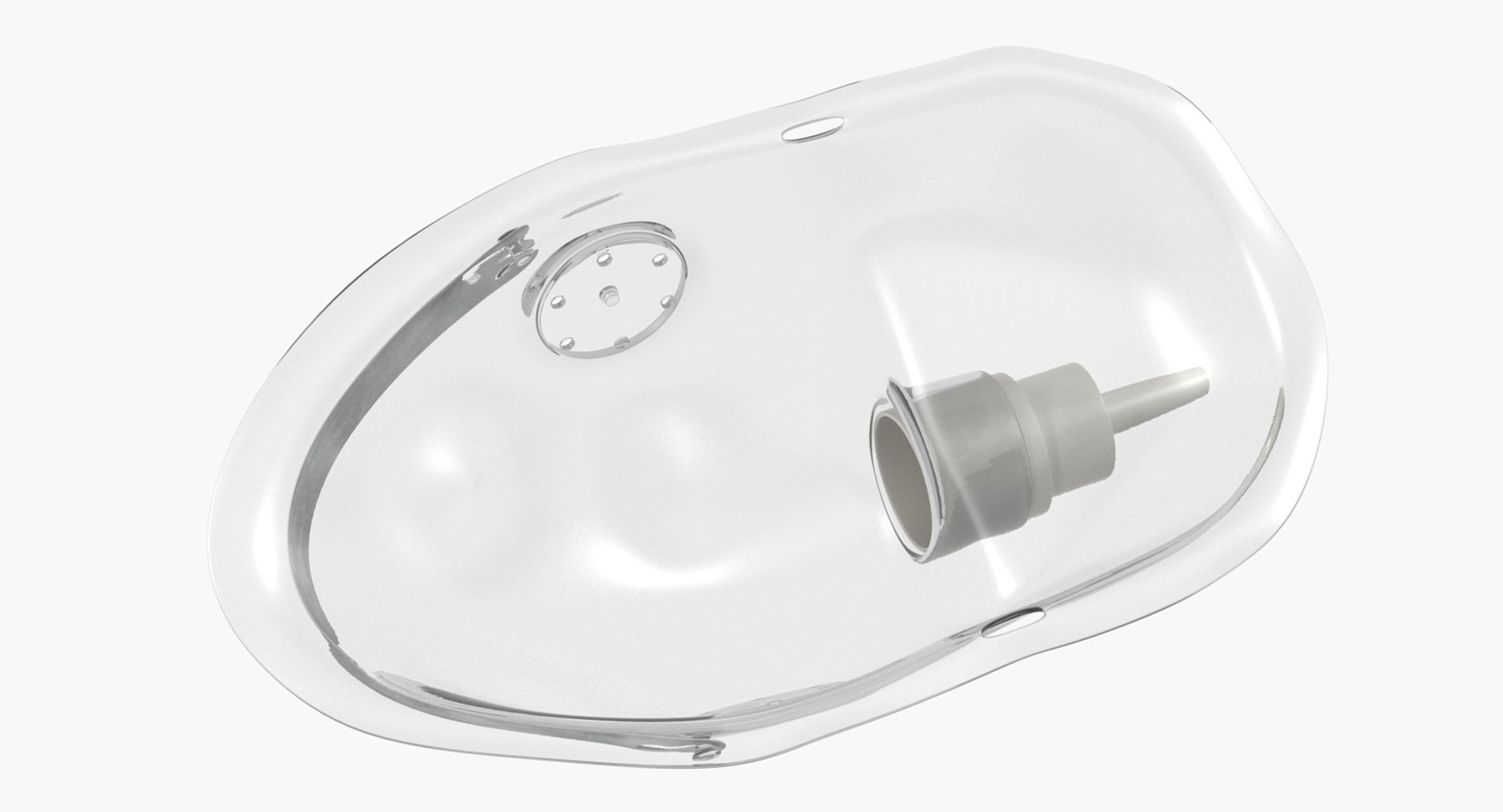 3D Inhaler Oxygen Mask Model - TurboSquid 1287790