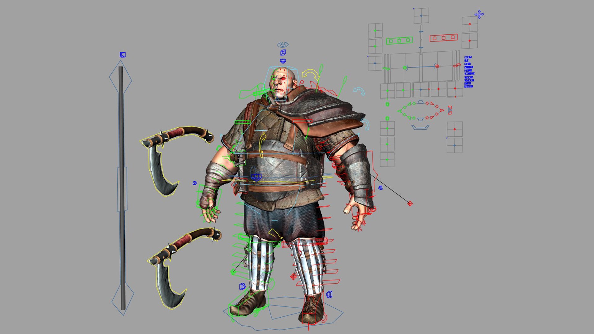 3D Mad Graham Anim Rig - TurboSquid 1762859