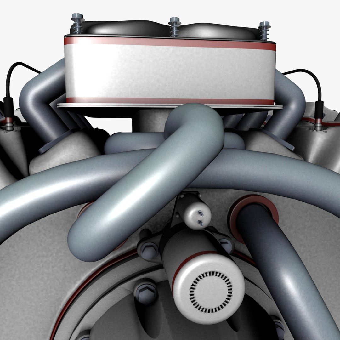 Car Engine 3D Model - TurboSquid 1736709