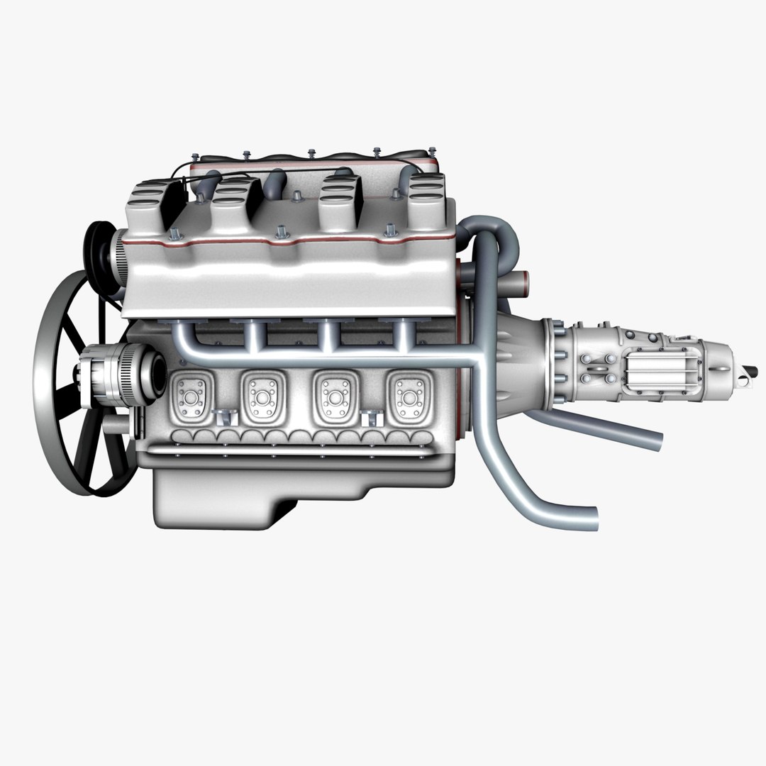 Car Engine 3D Model - TurboSquid 1736709