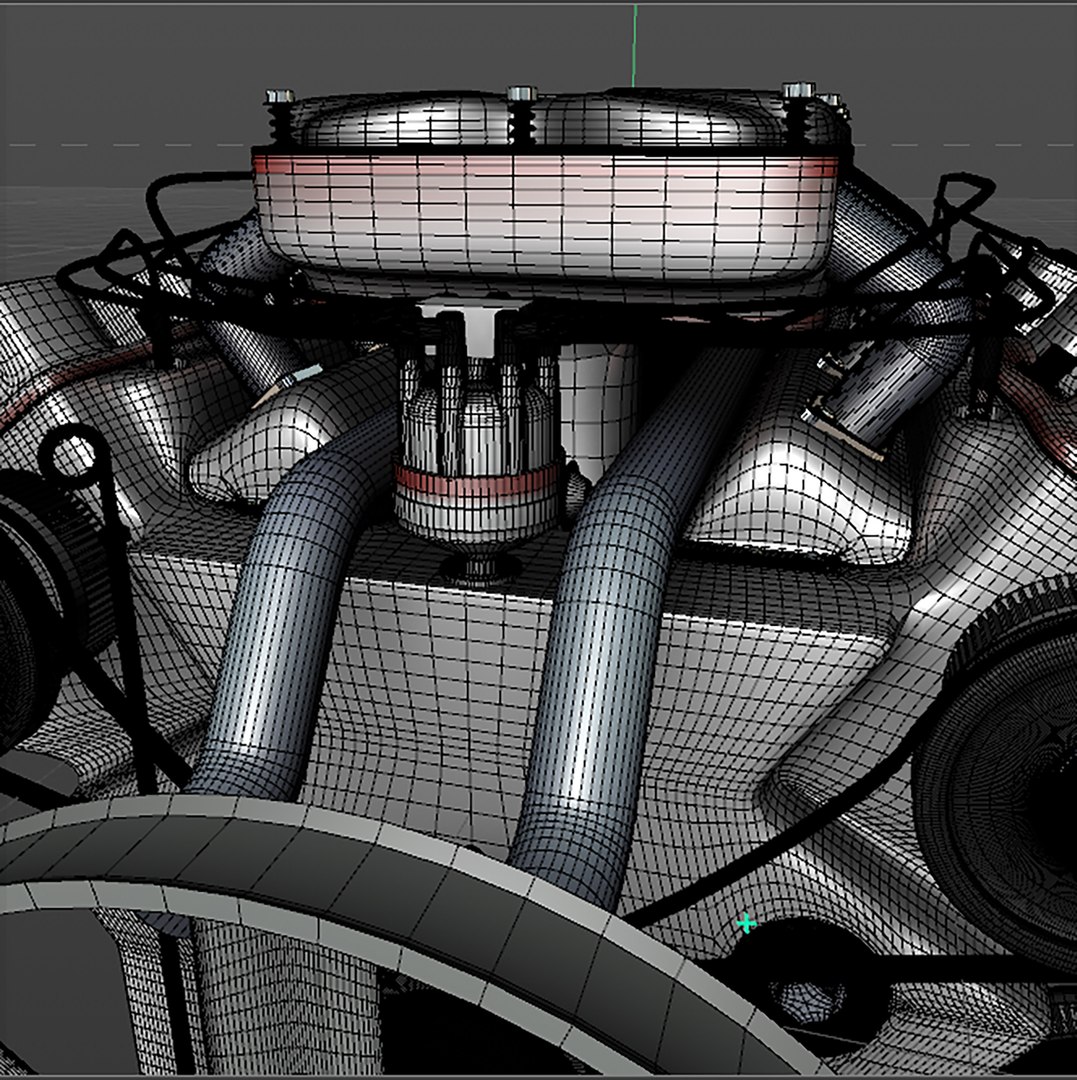 Car Engine 3D Model - TurboSquid 1736709