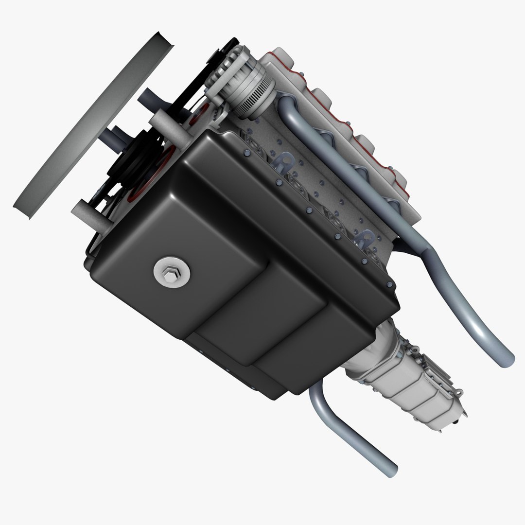 Car Engine 3D Model - TurboSquid 1736709