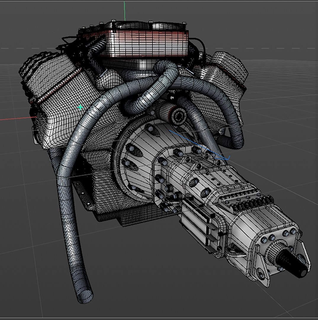 Car Engine 3D Model - TurboSquid 1736709