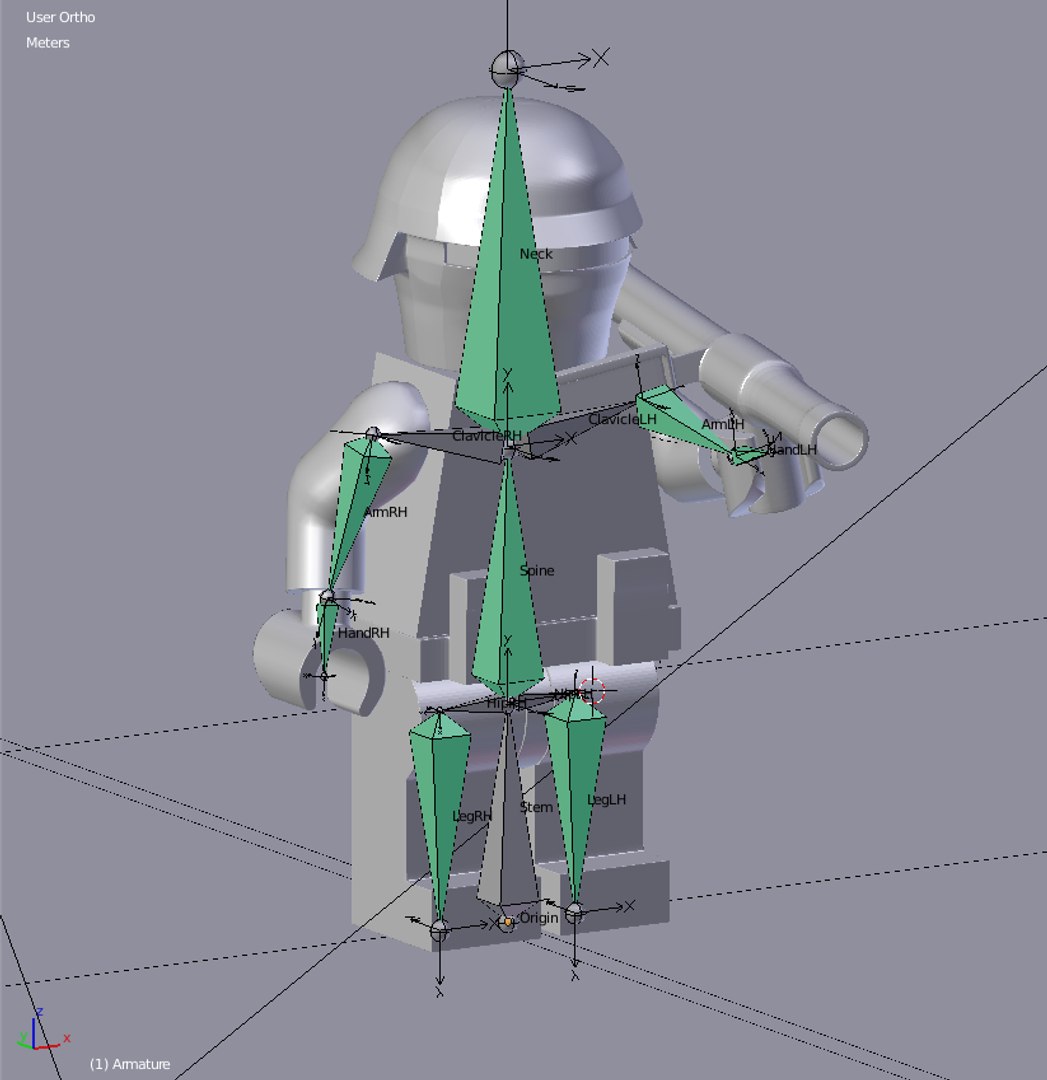 blend lego red shadow figures