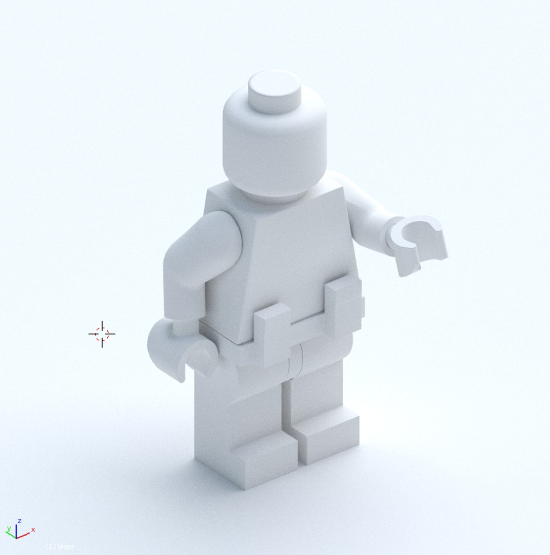 blend lego red shadow figures