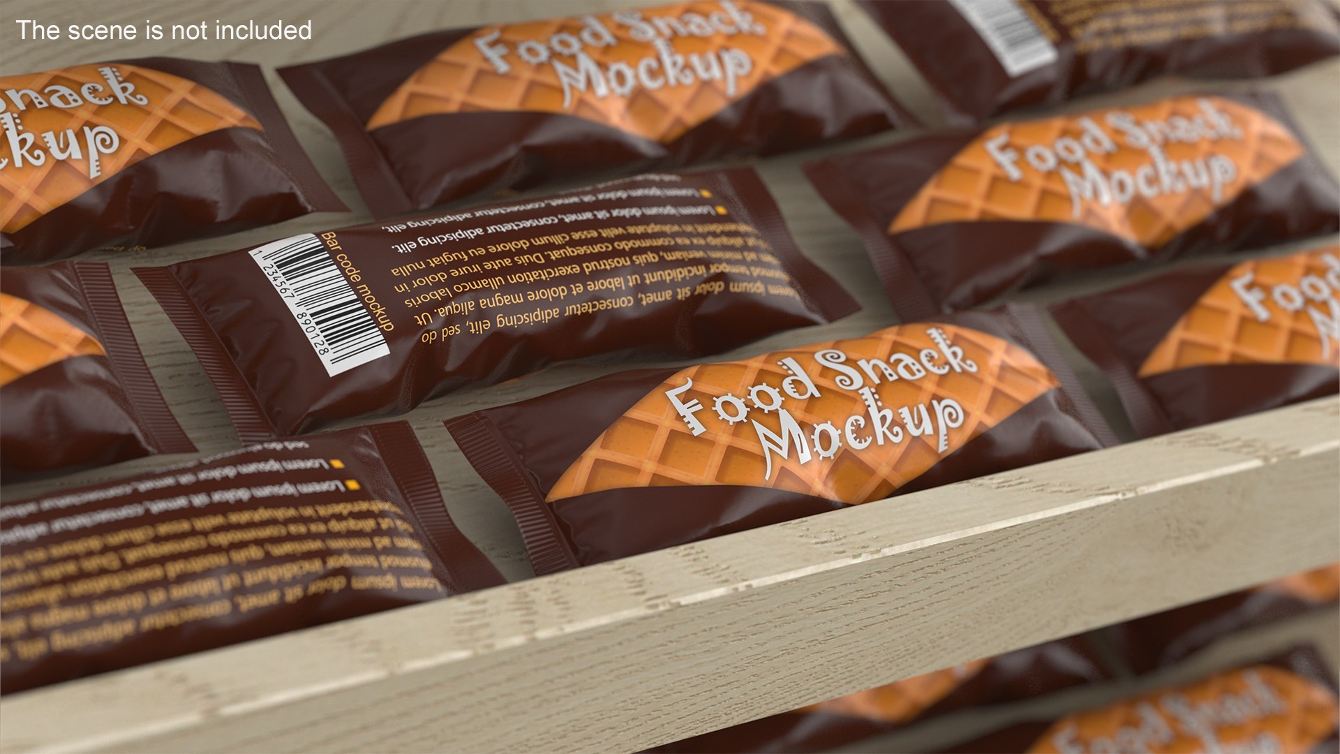 3D Small Food Packages Mockup Collection Model - TurboSquid 1932695