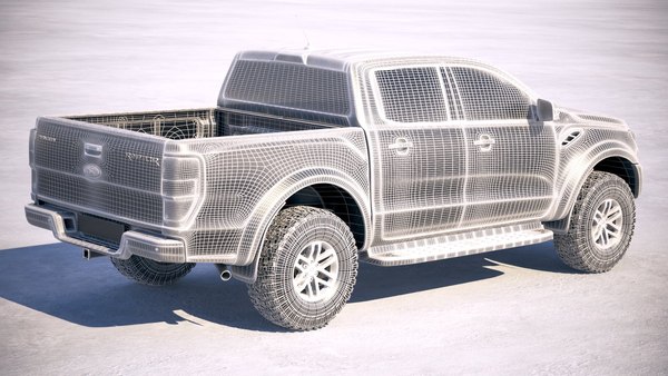 modelo 3d Ford Ranger Raptor 2019 - TurboSquid 1270510
