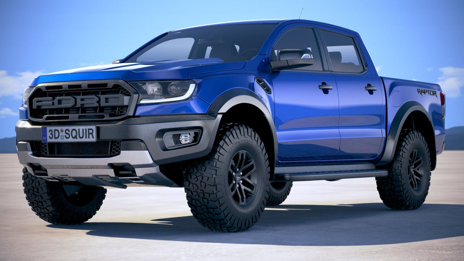 3D Model Ranger Raptor 2019 - TurboSquid 1270510