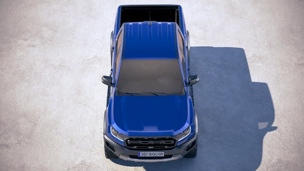 modelo 3d Ford Ranger Raptor 2019 - TurboSquid 1270510