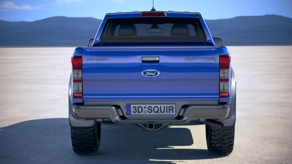 modelo 3d Ford Ranger Raptor 2019 - TurboSquid 1270510