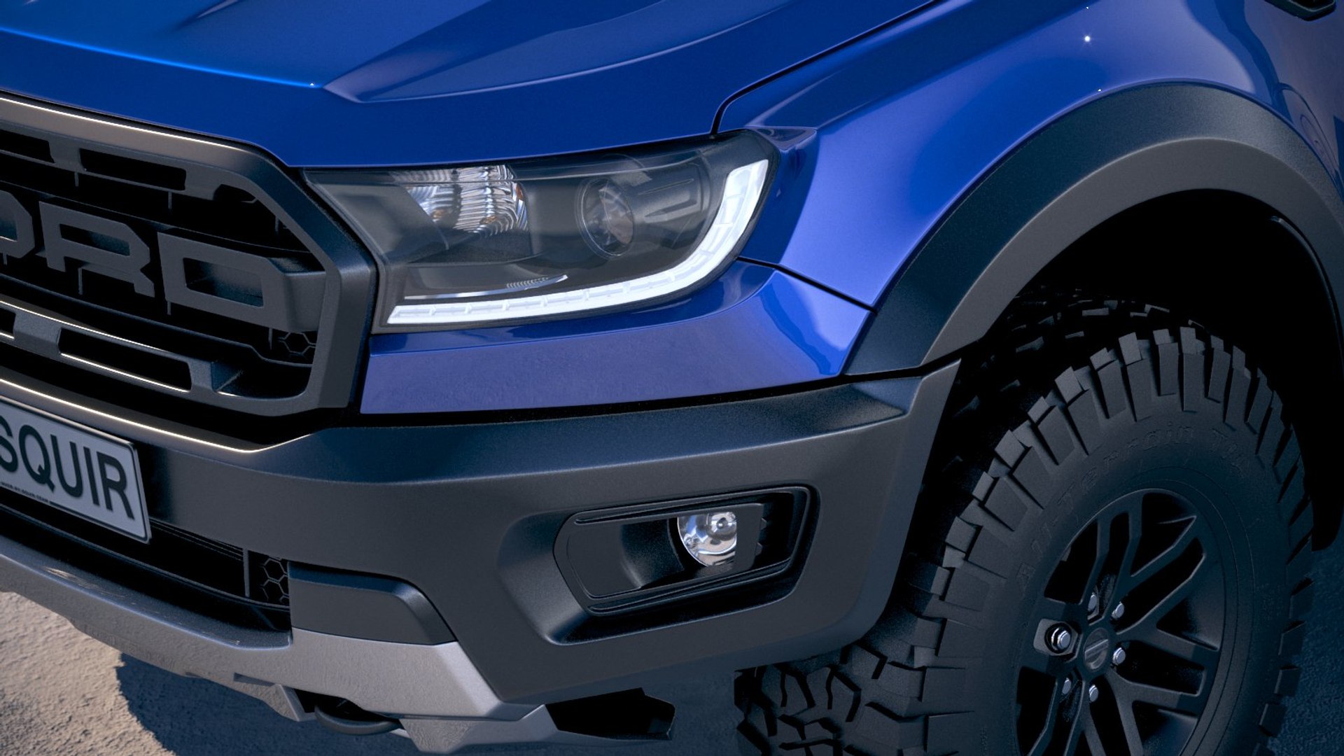 3D Model Ranger Raptor 2019 - TurboSquid 1270510