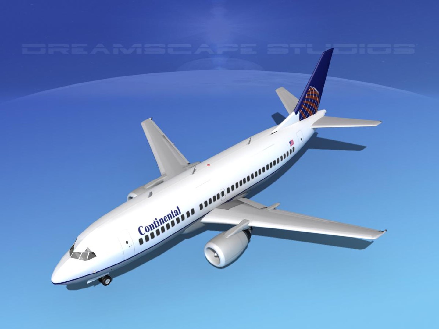 3d boeing 737 737-300