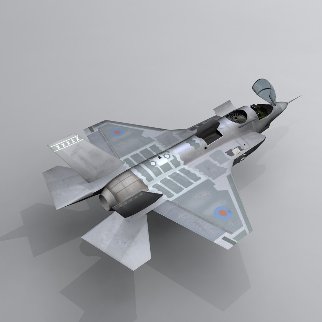 Free Aircraft X-35 3d Model