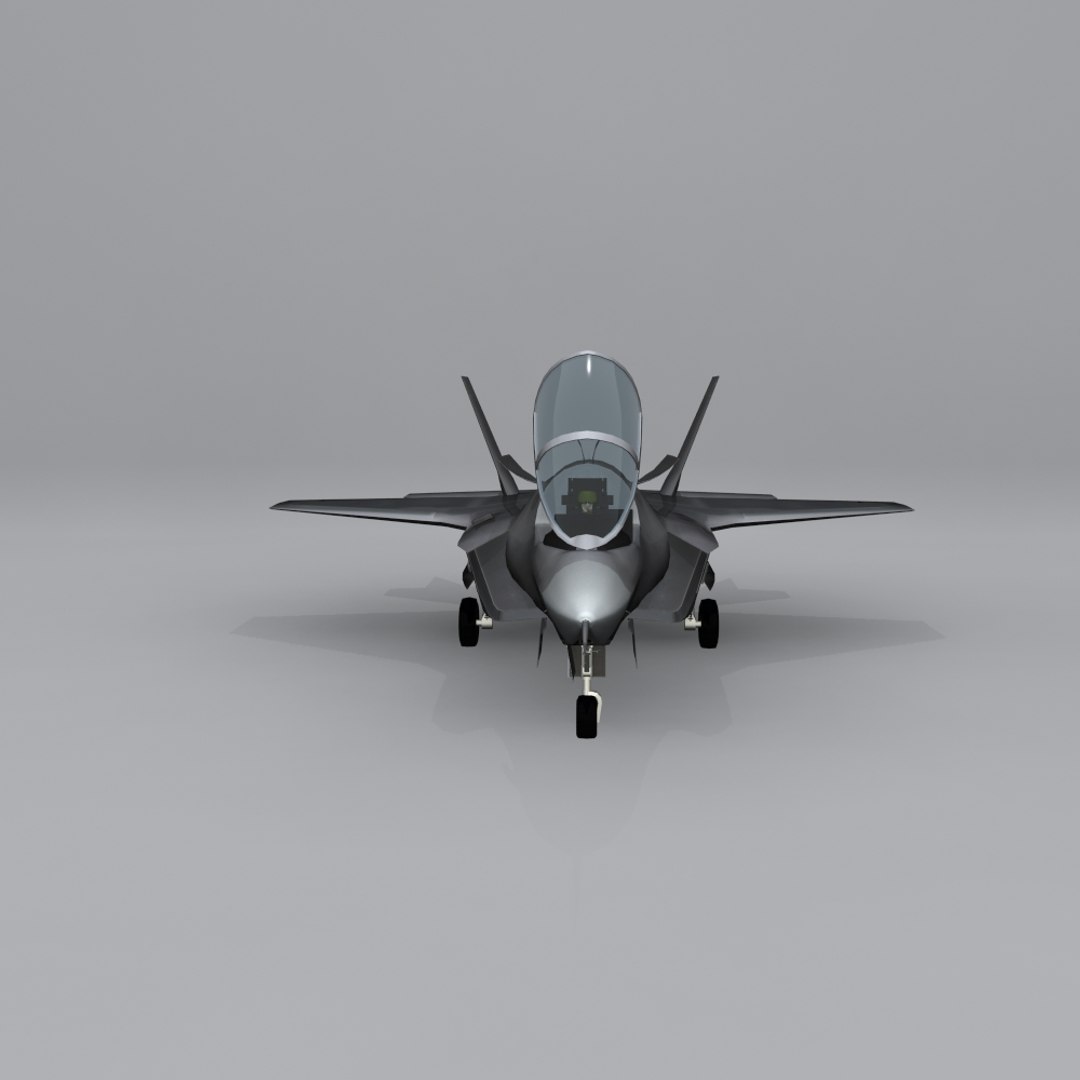 Free Aircraft X-35 3d Model