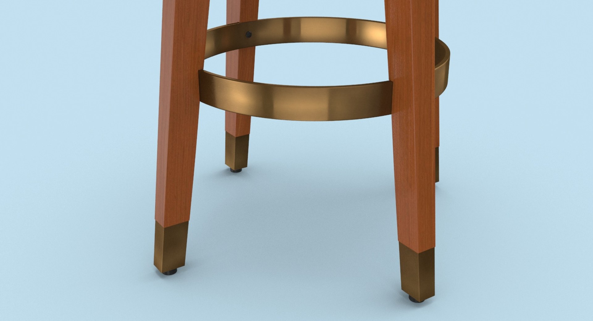 3D Mid-century-modern-bar-stool Model - TurboSquid 1252308