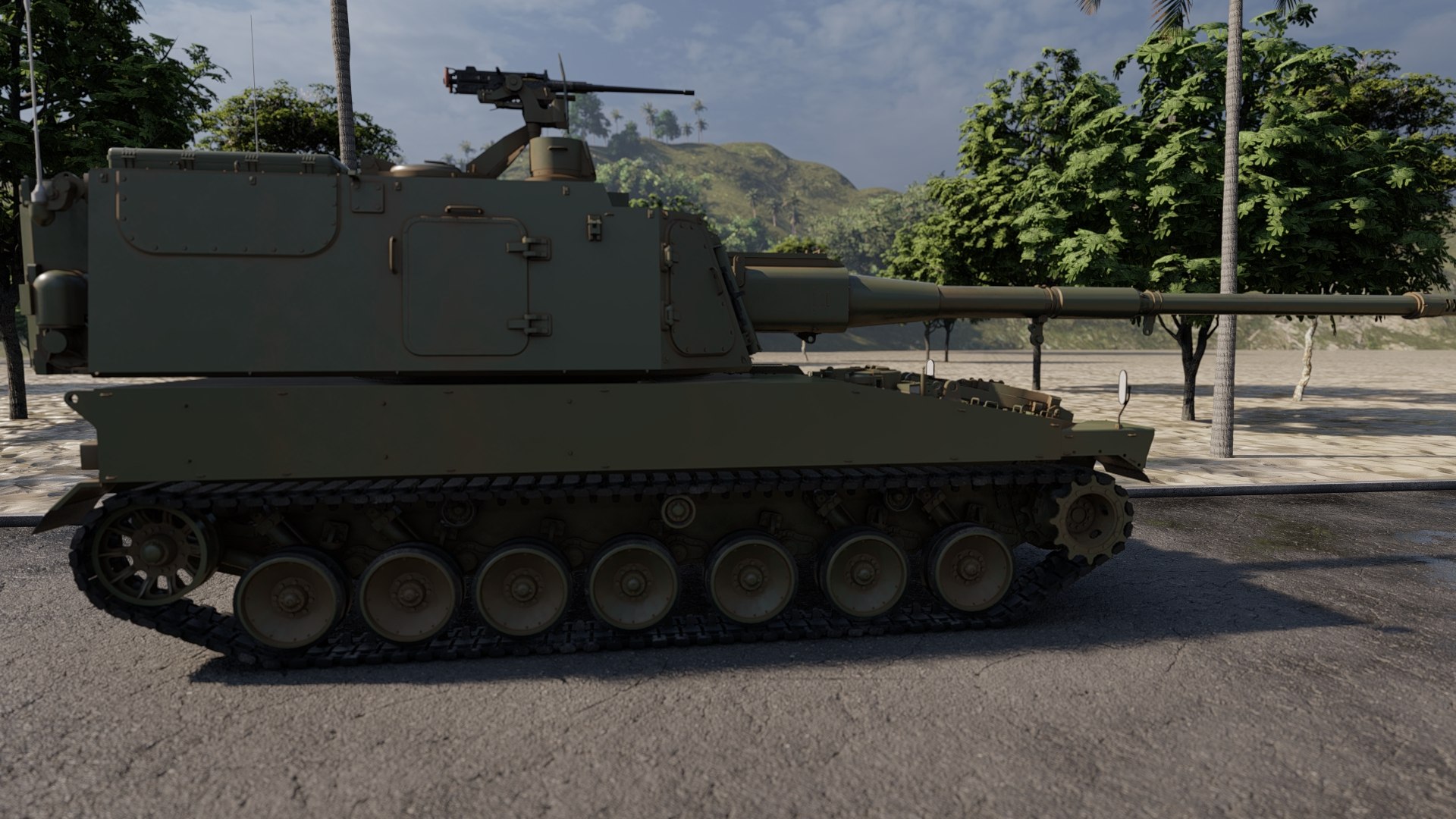 TANK TYPE 99 155mm 3D Model - TurboSquid 2265343