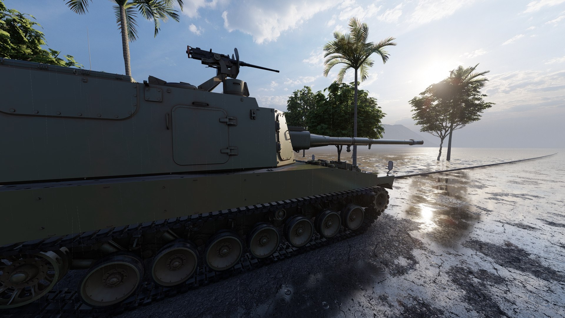 TANK TYPE 99 155mm 3D Model - TurboSquid 2265343
