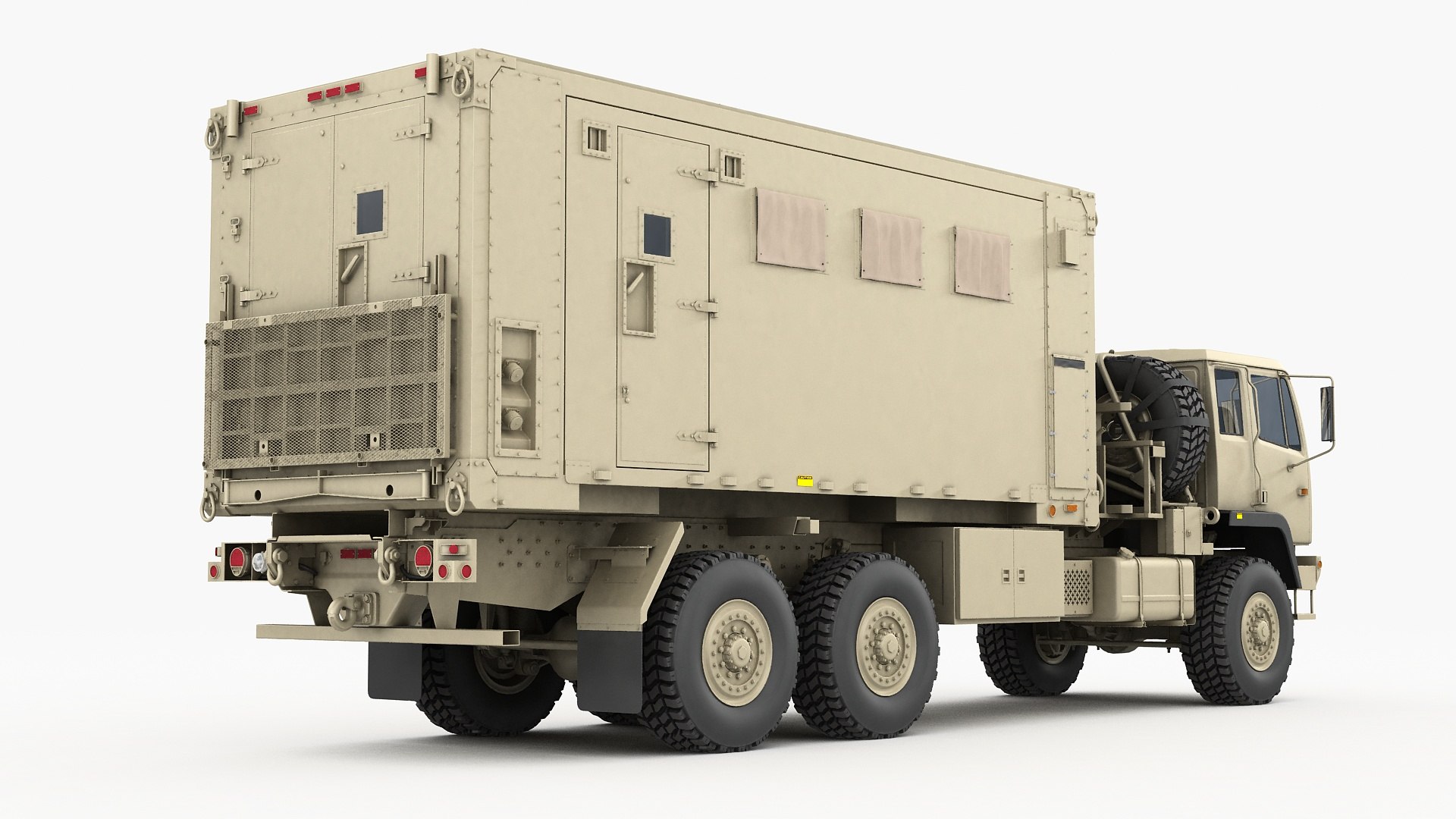M1087 Expansible Van Truck Model - TurboSquid 2059135