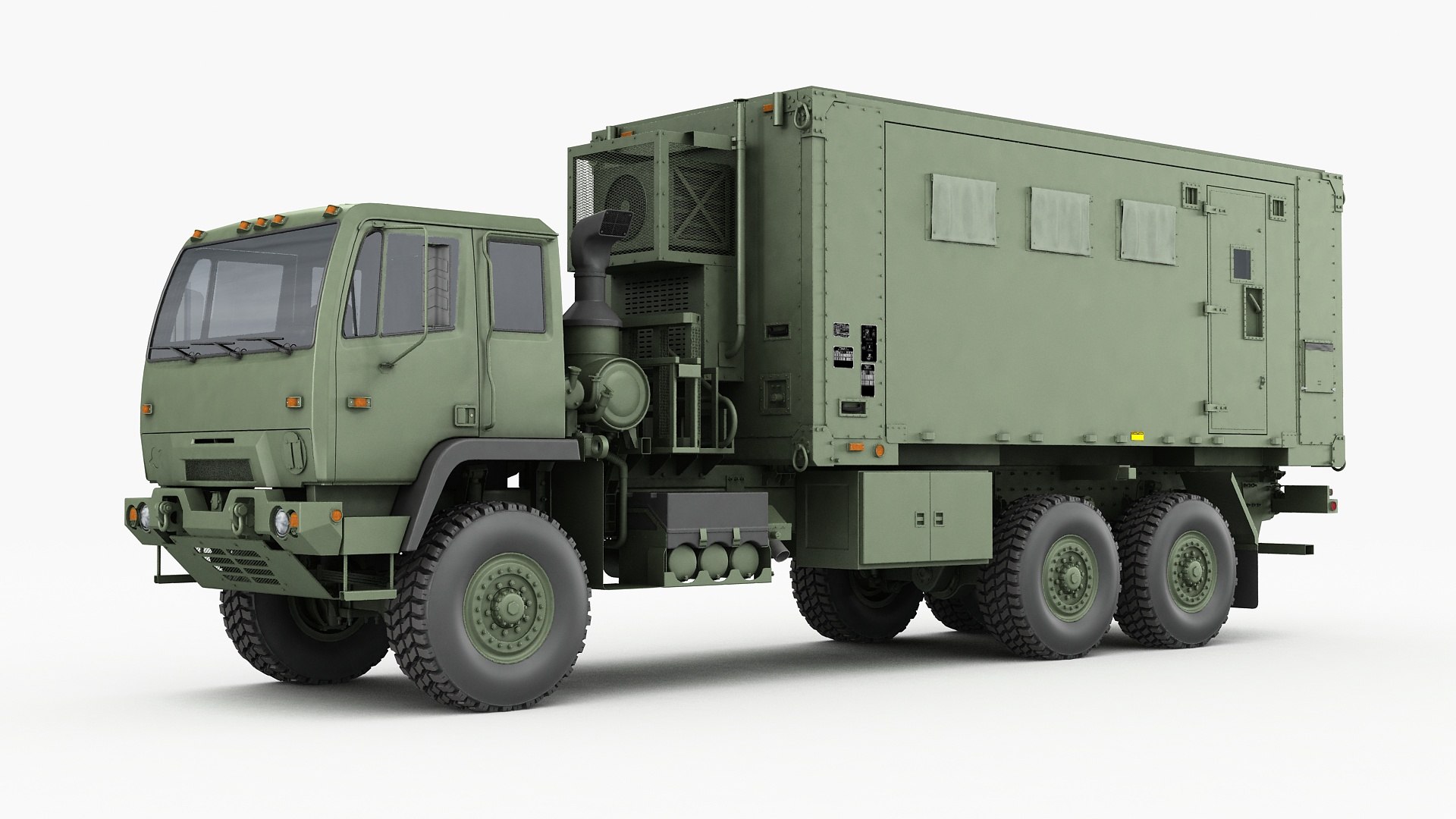 M1087 Expansible Van Truck Model - TurboSquid 2059135