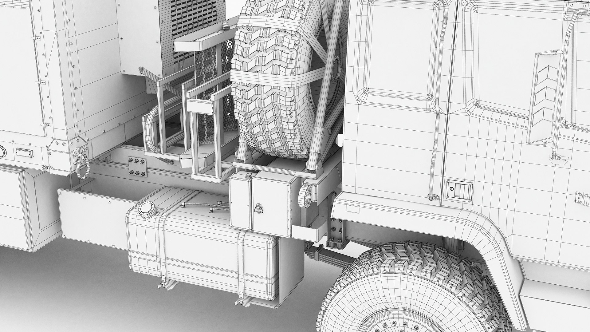 M1087 Expansible Van Truck model - TurboSquid 2059135