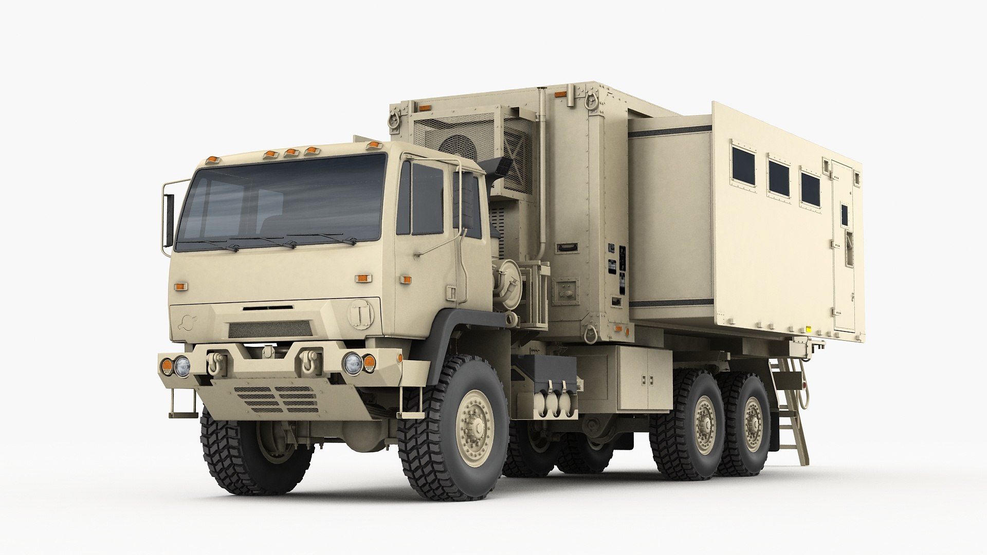 M1087 Expansible Van Truck model - TurboSquid 2059135
