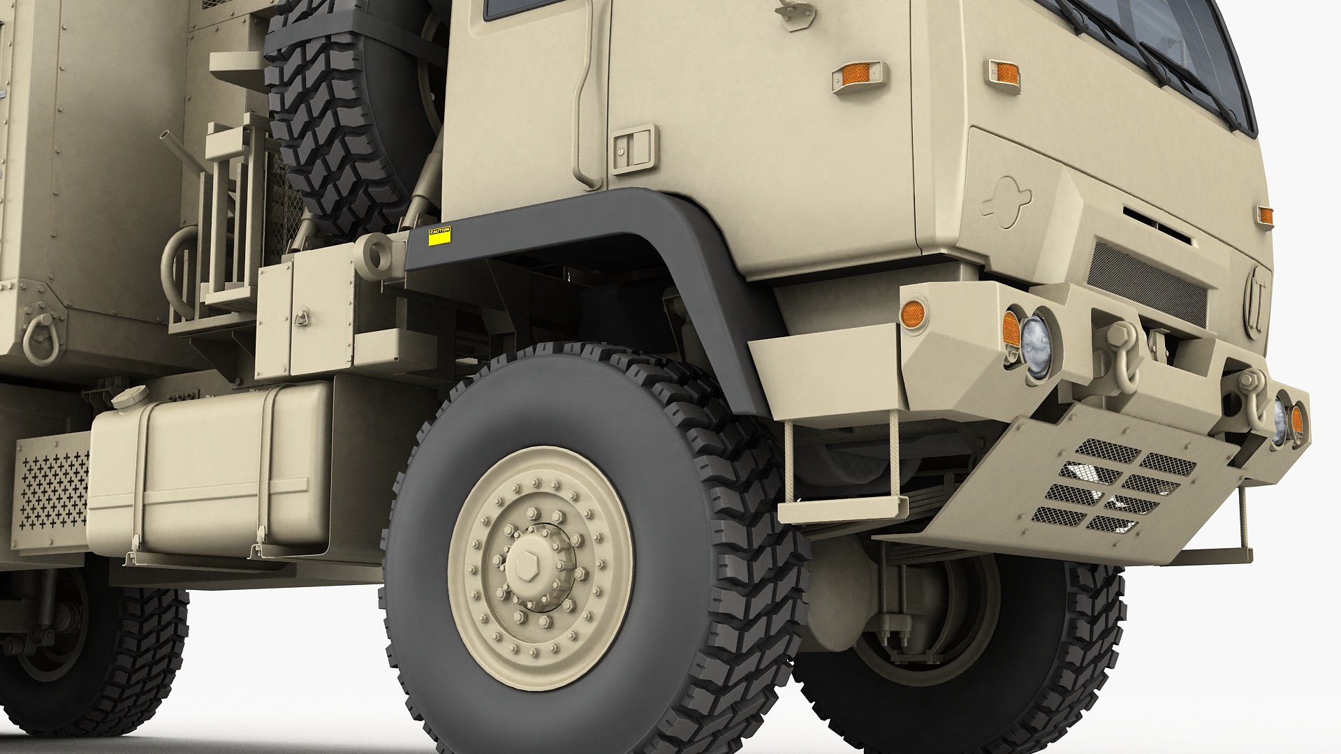 M1087 Expansible Van Truck model - TurboSquid 2059135