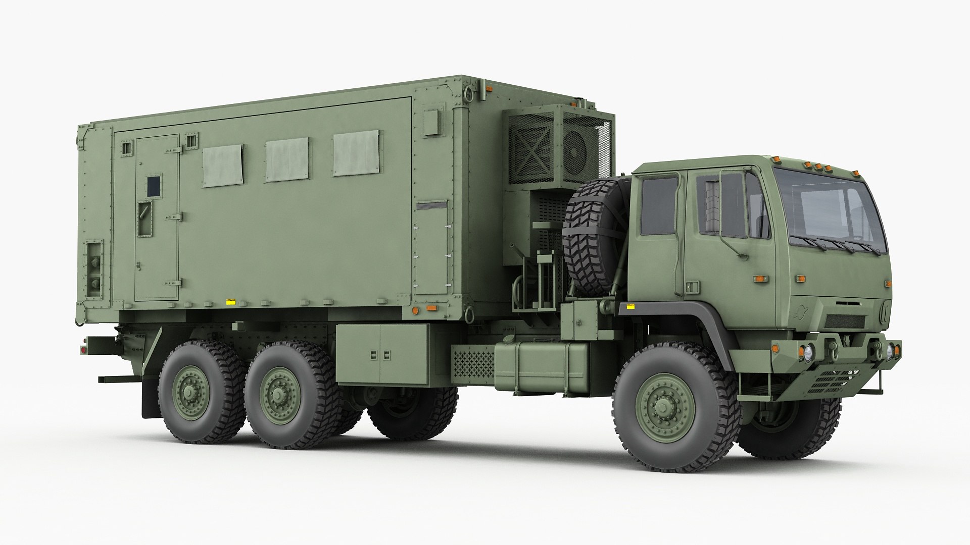 M1087 Expansible Van Truck Model - TurboSquid 2059135
