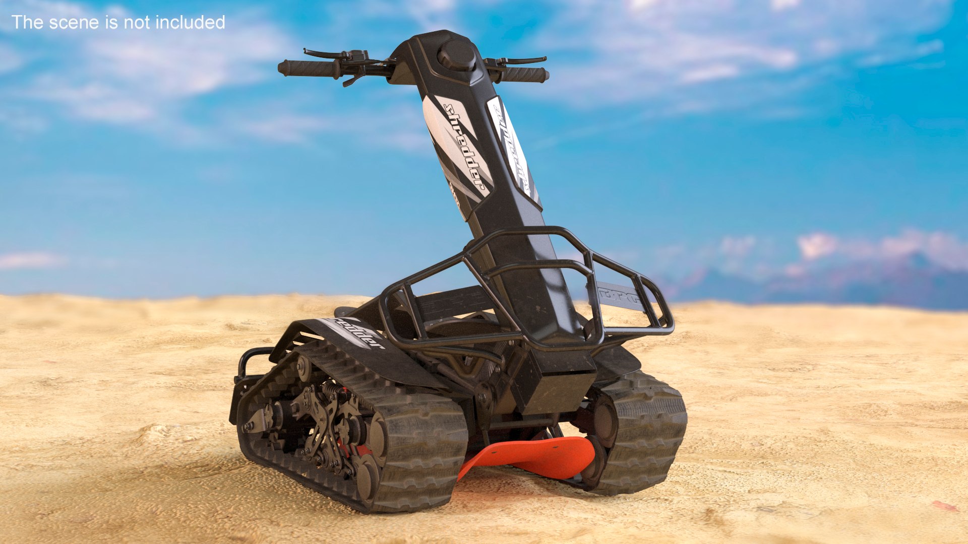 3D DTV Shredder Rigged For Cinema 4D Model - TurboSquid 2316395