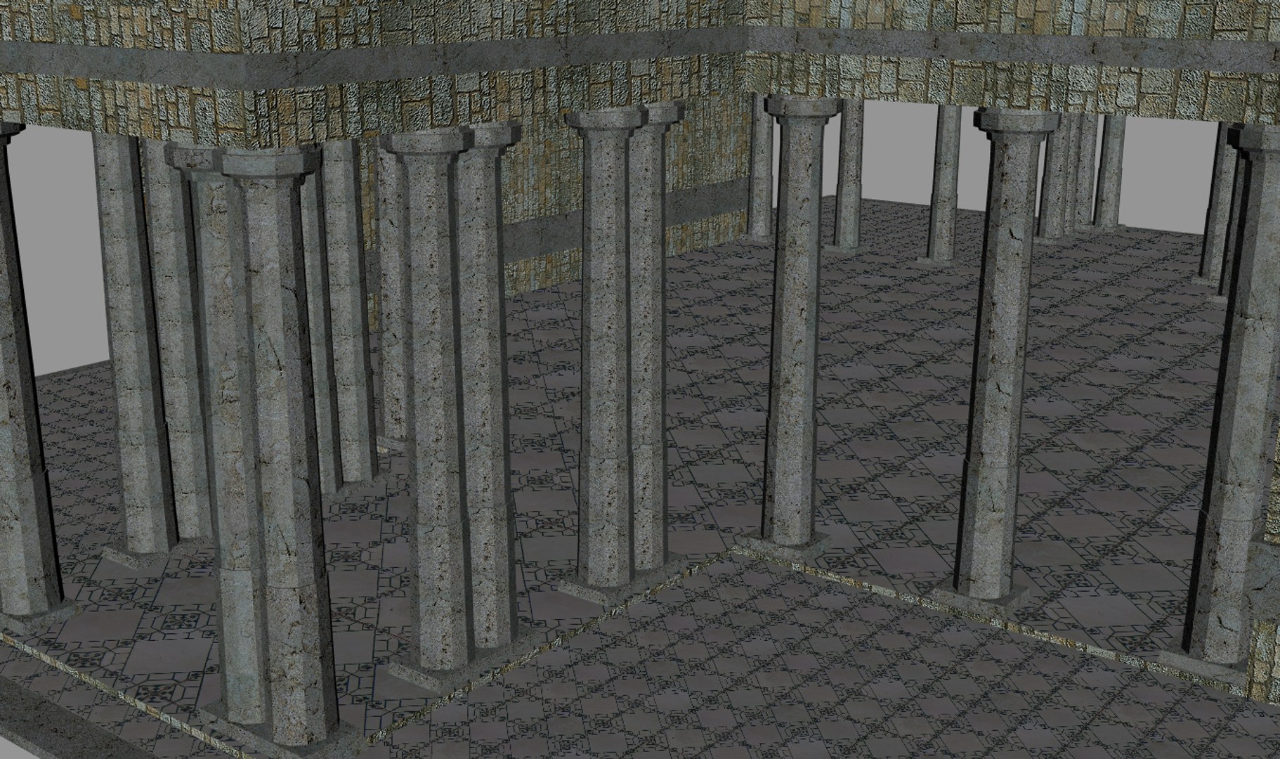 3D model greek structure - TurboSquid 1166374