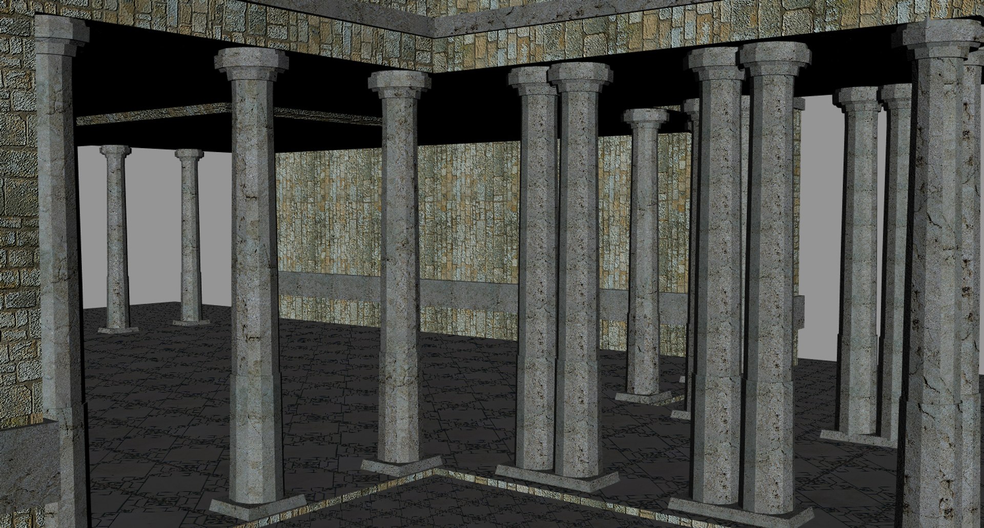 3D model greek structure - TurboSquid 1166374