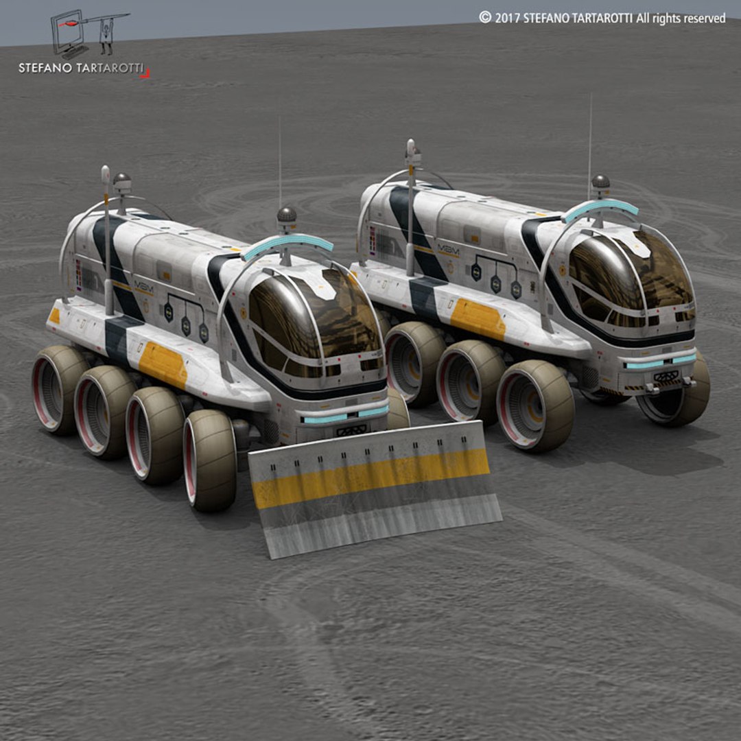 Sci-fi Rover 3D Model - TurboSquid 1195490