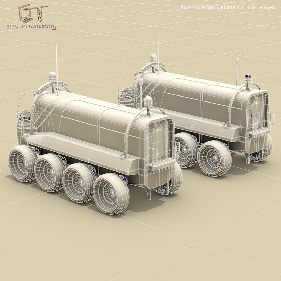 Sci-fi Rover 3D Model - TurboSquid 1195490