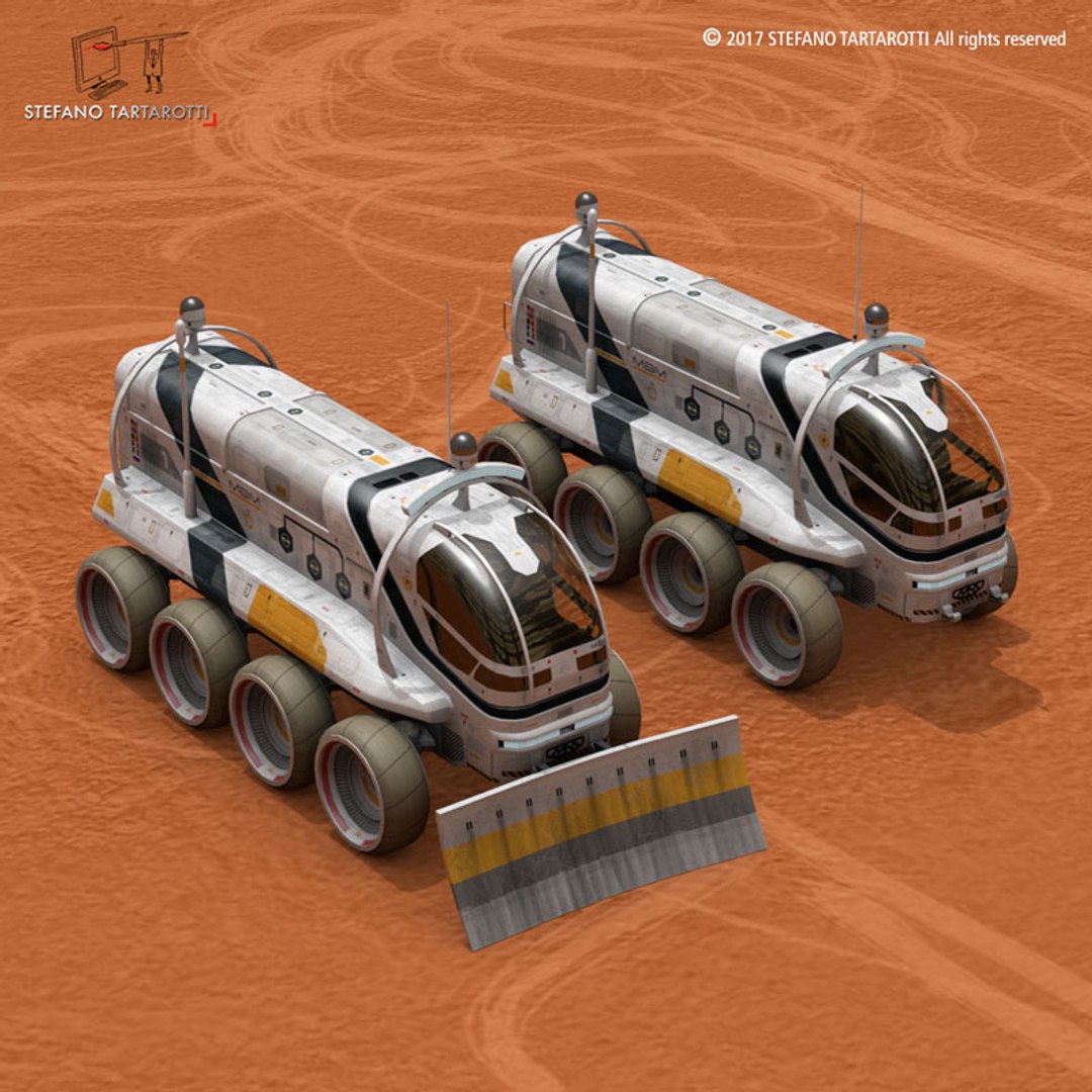Sci-fi Rover 3D Model - TurboSquid 1195490