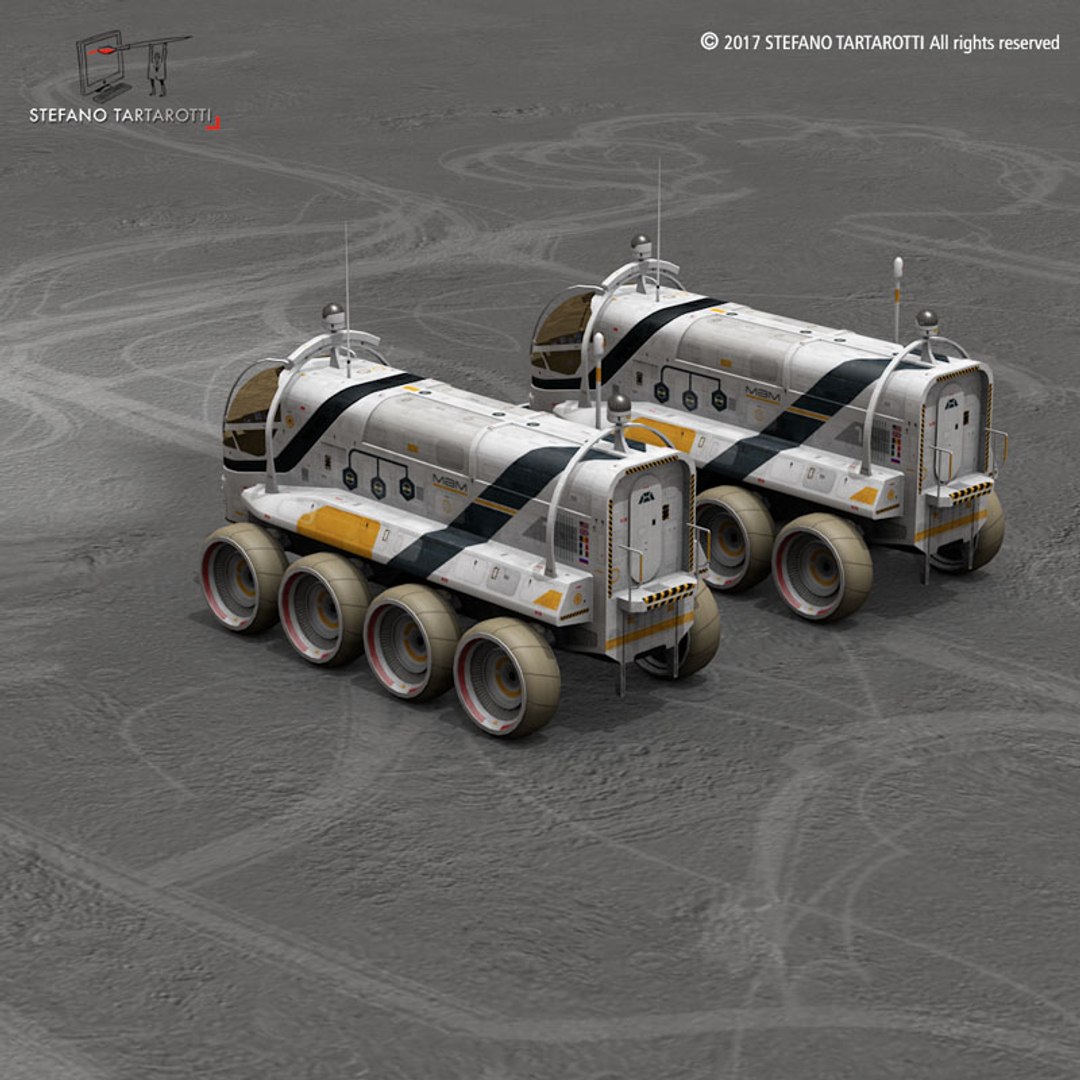 Sci-fi Rover 3D Model - TurboSquid 1195490