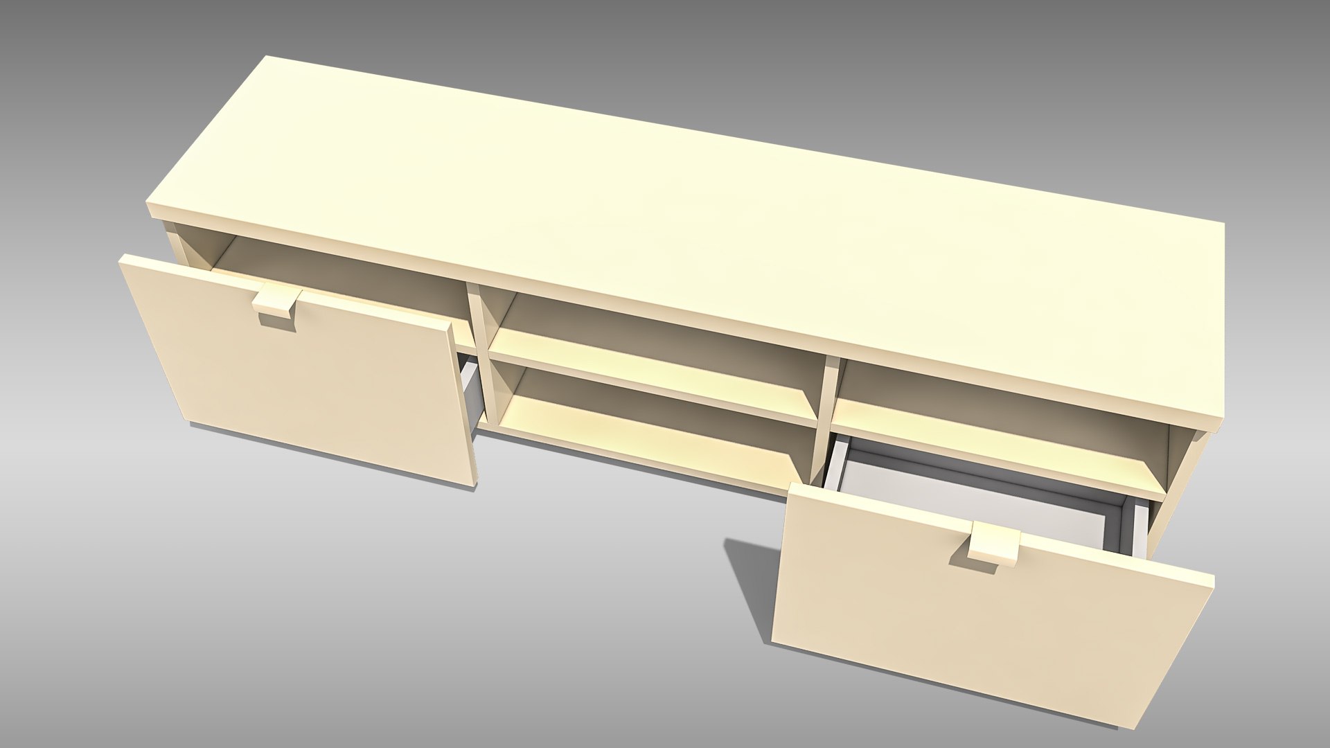 3D TV Stand Collection model - TurboSquid 1730906