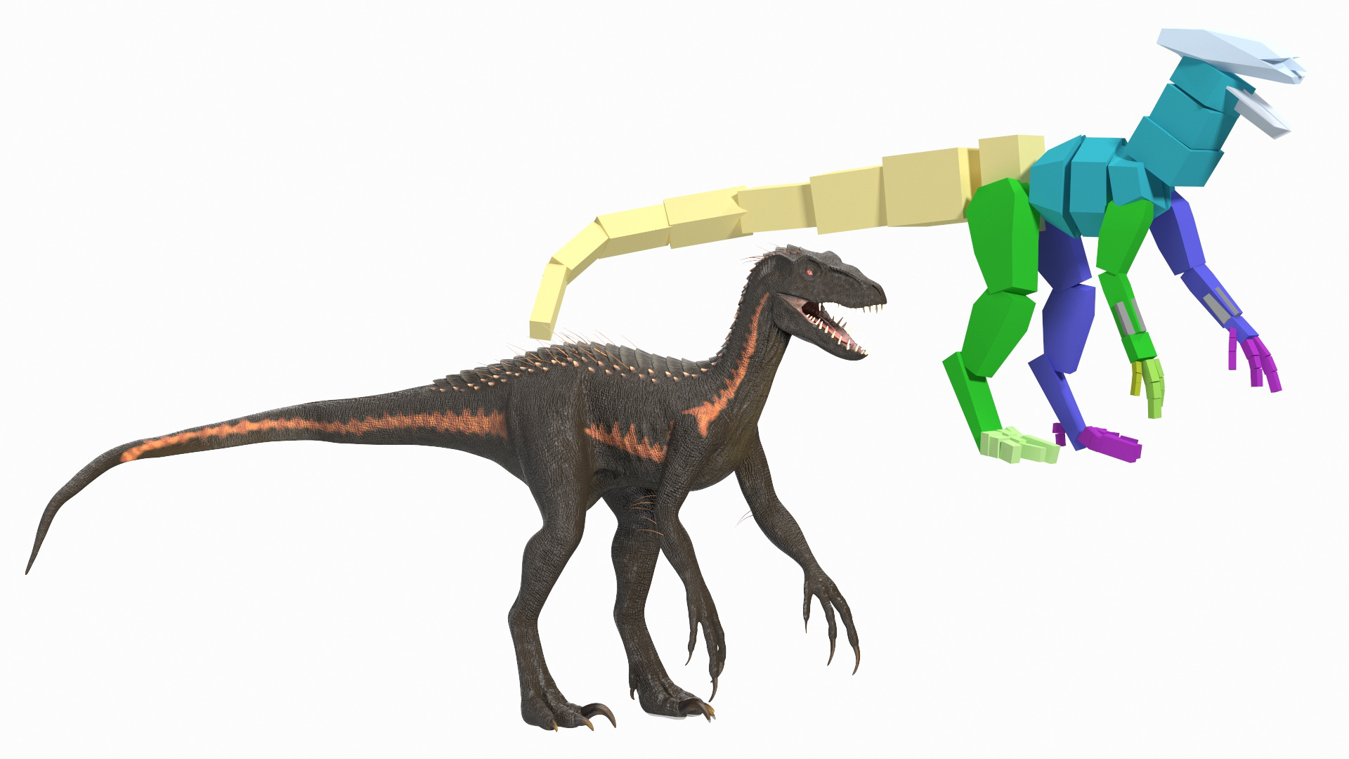 3D Indoraptor Rigged - TurboSquid 1886207