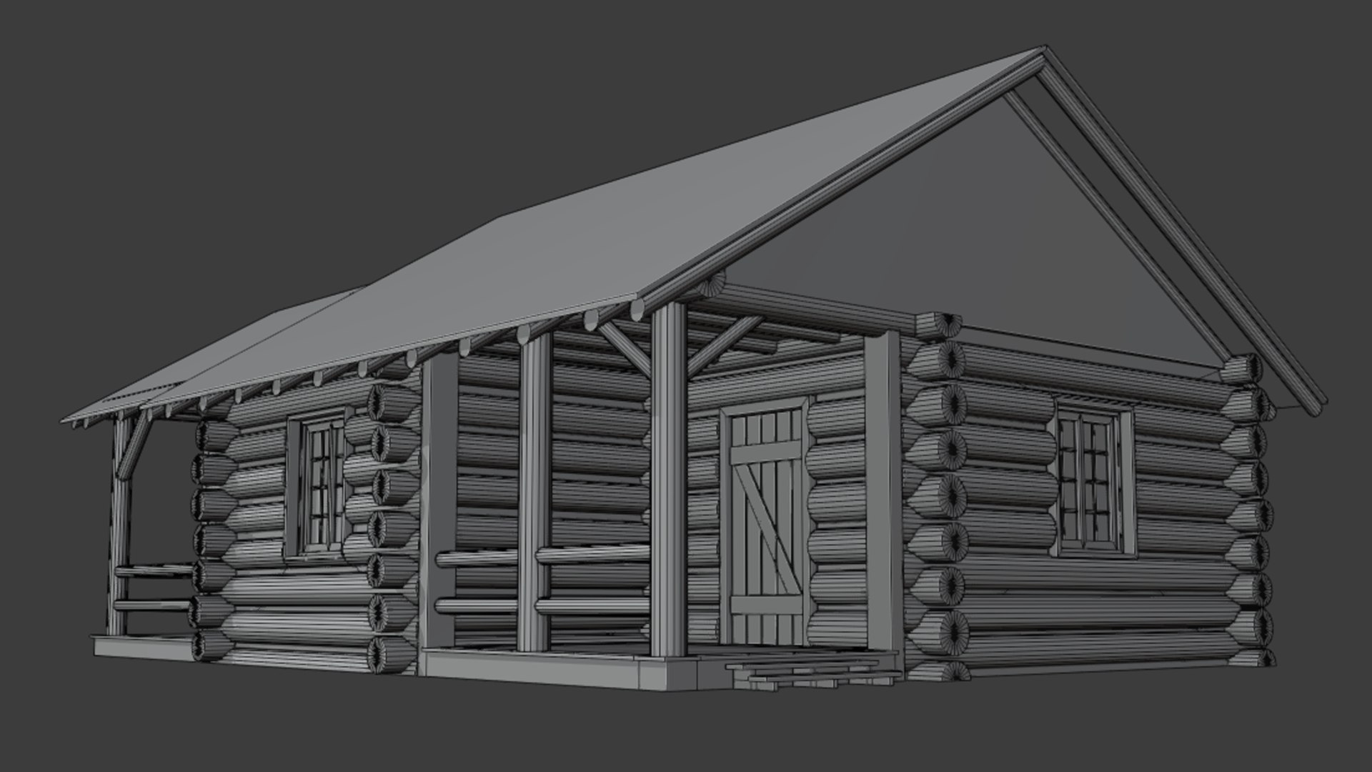 Cabin 3D - TurboSquid 1793765