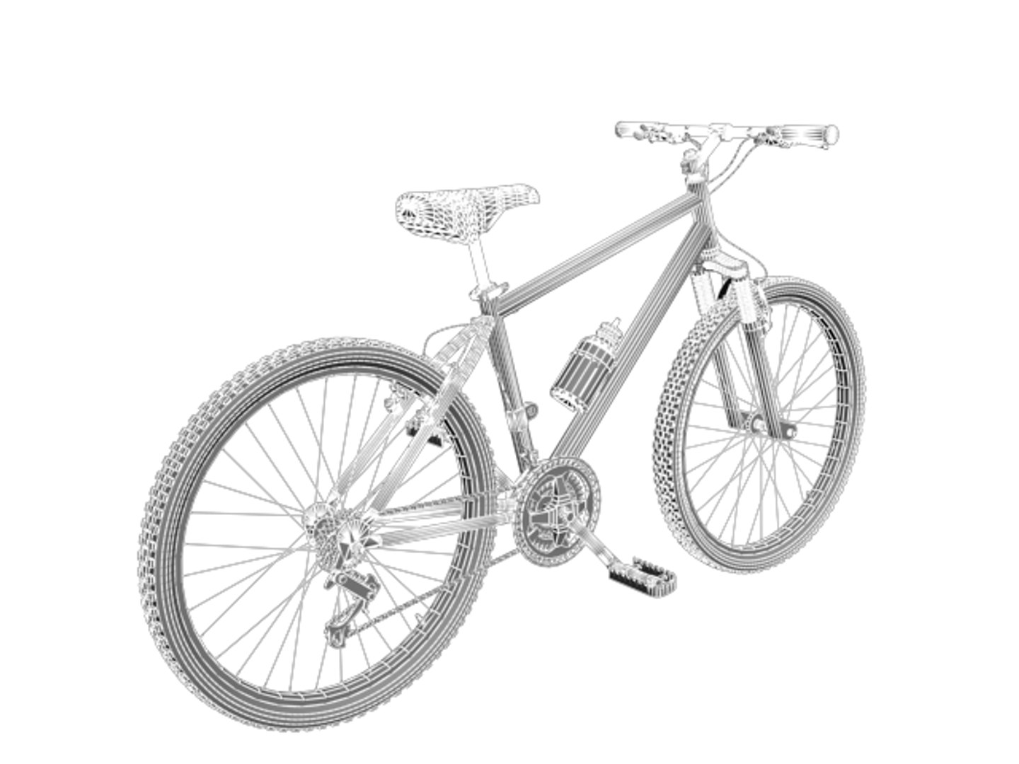 Mountain Bike 3d Max