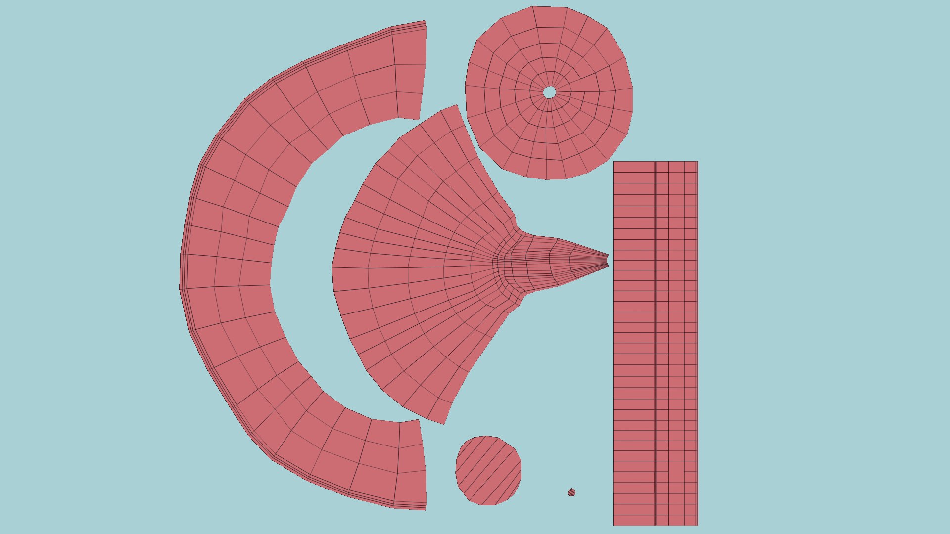 3D Rust Leather Wizard Hat - Character Design Fashion Model ...