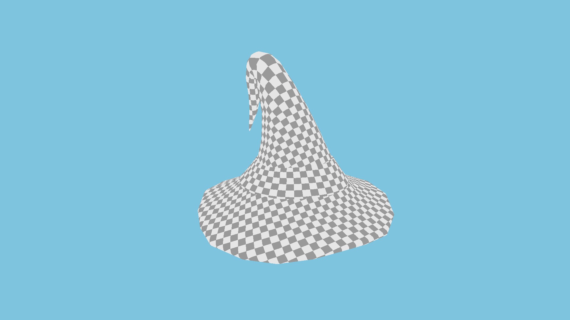 3D Rust Leather Wizard Hat - Character Design Fashion Model ...