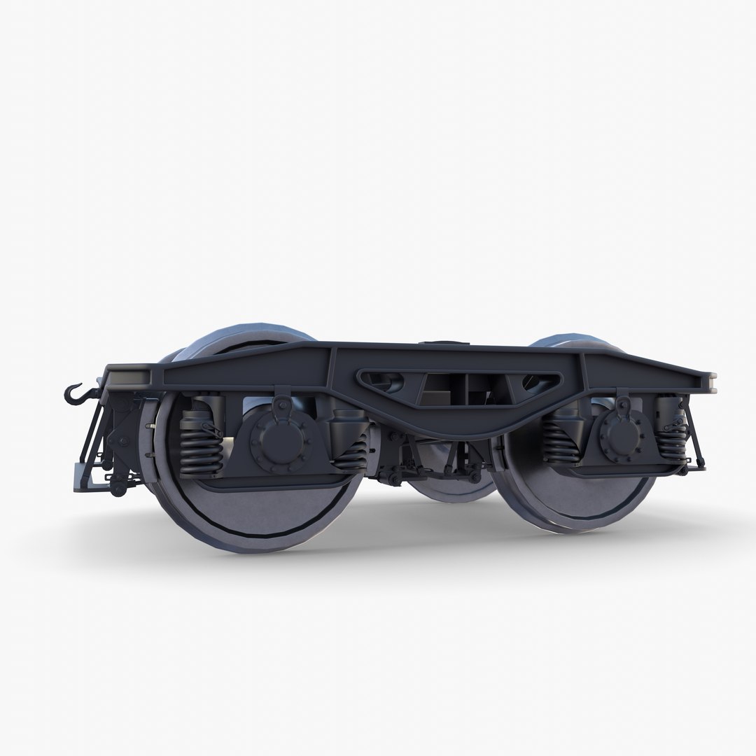 3D Train Car Bogie V1 - TurboSquid 2225666