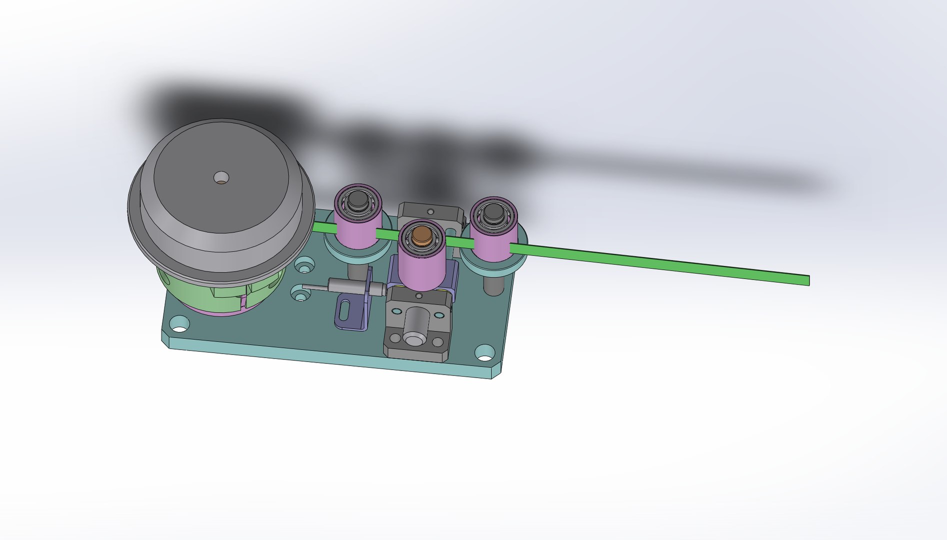 3D Roll mechanism - TurboSquid 1873391