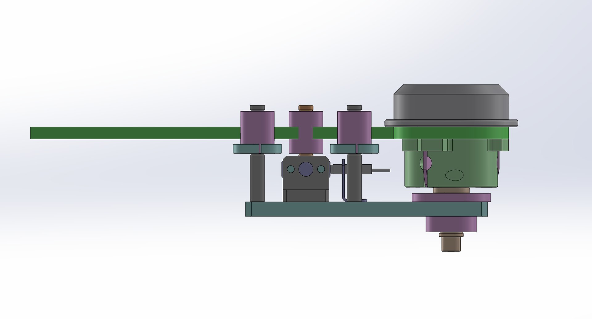 3D Roll mechanism - TurboSquid 1873391