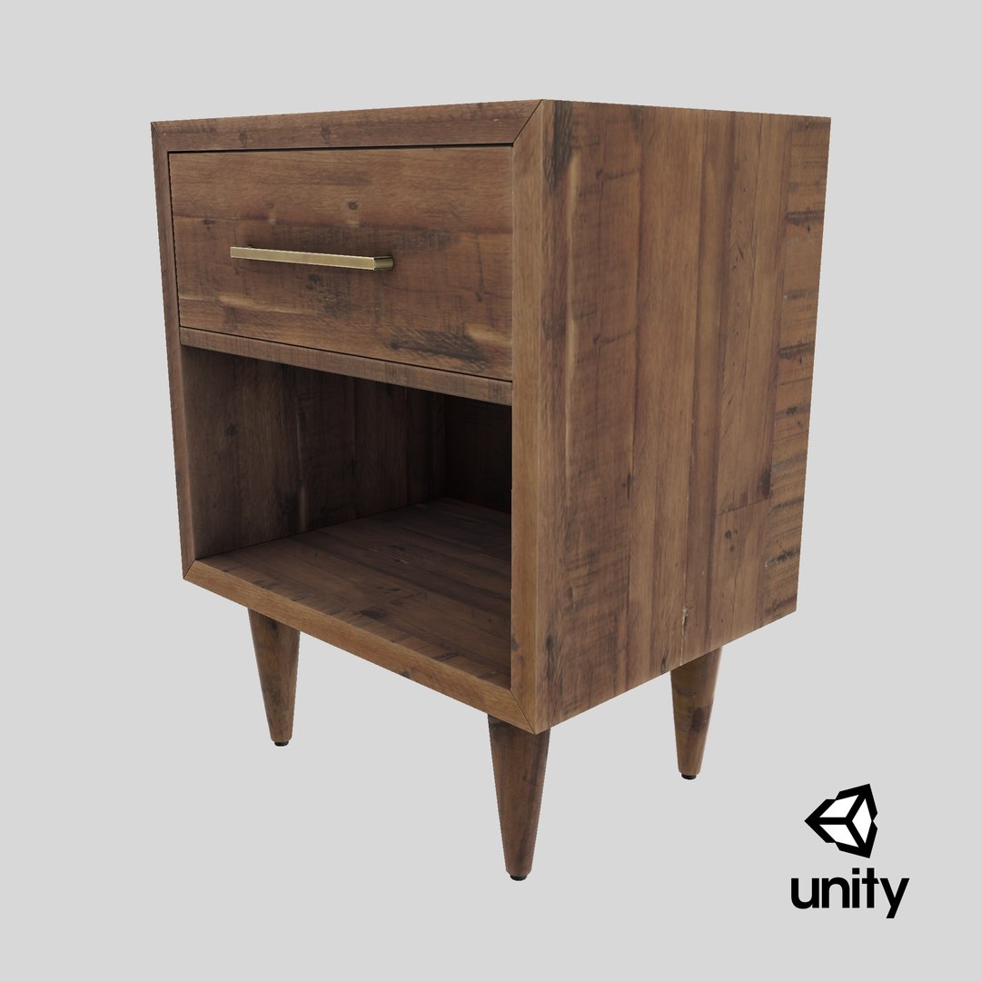 Drawer Storage Light Honey Model - TurboSquid 2237358